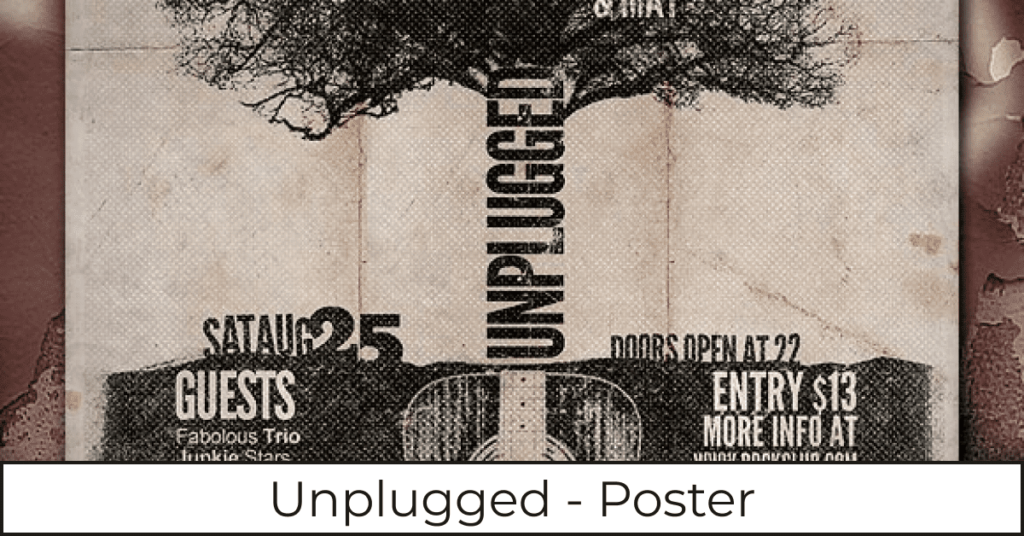 Unplugged - Poster – MasterBundles