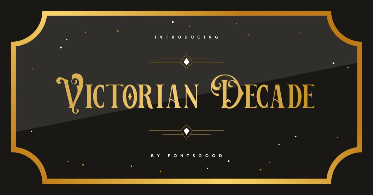 Victorian Decade Free Font