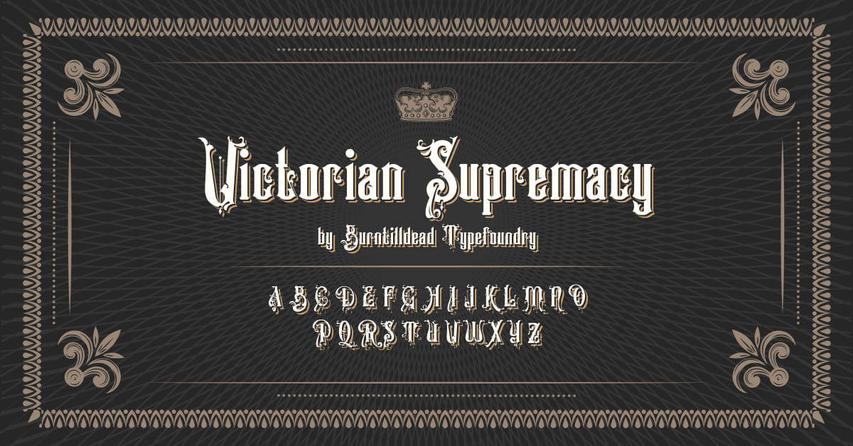 Victorian Supremacy Free Font