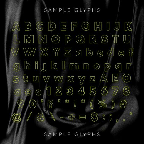 Wonder Outline Sans-Serif Font – MasterBundles