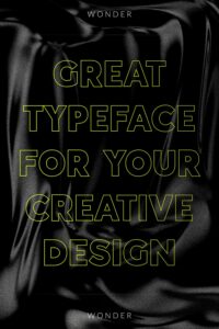Wonder Outline Sans-Serif Font – MasterBundles