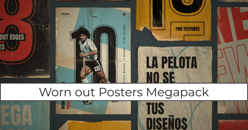 Worn Out Posters Megapack – MasterBundles
