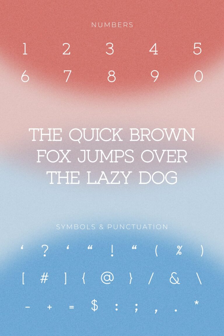 Acquire Slab Sans Serif Font – MasterBundles