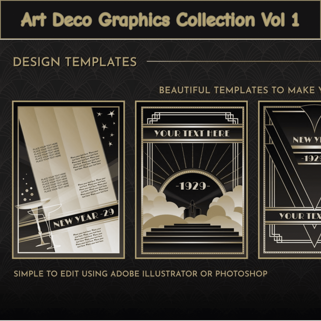 Art Deco Graphic Design: History, Characteristics & Role in 2022