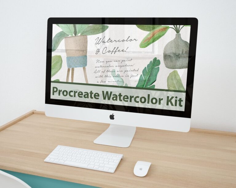 Procreate Watercolor Kit – MasterBundles