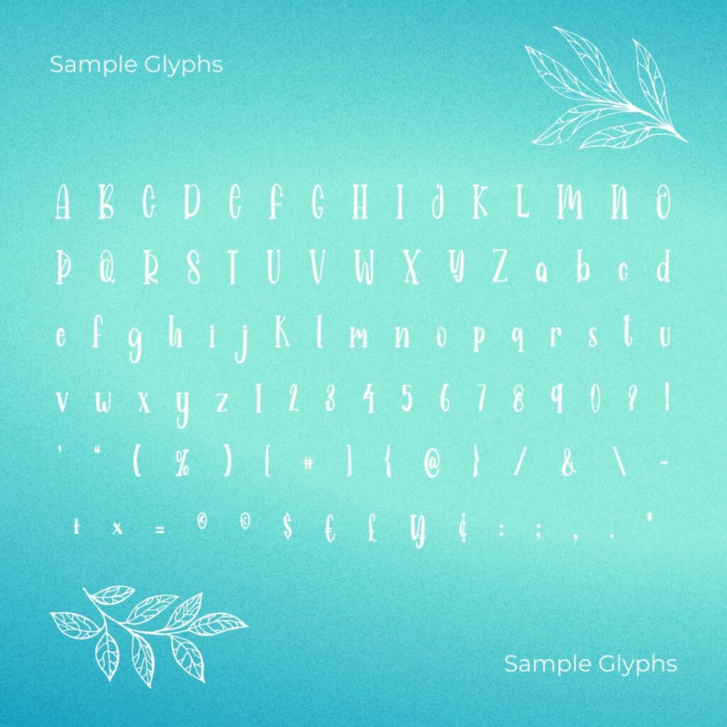 Farmhouse Recipe Free Font