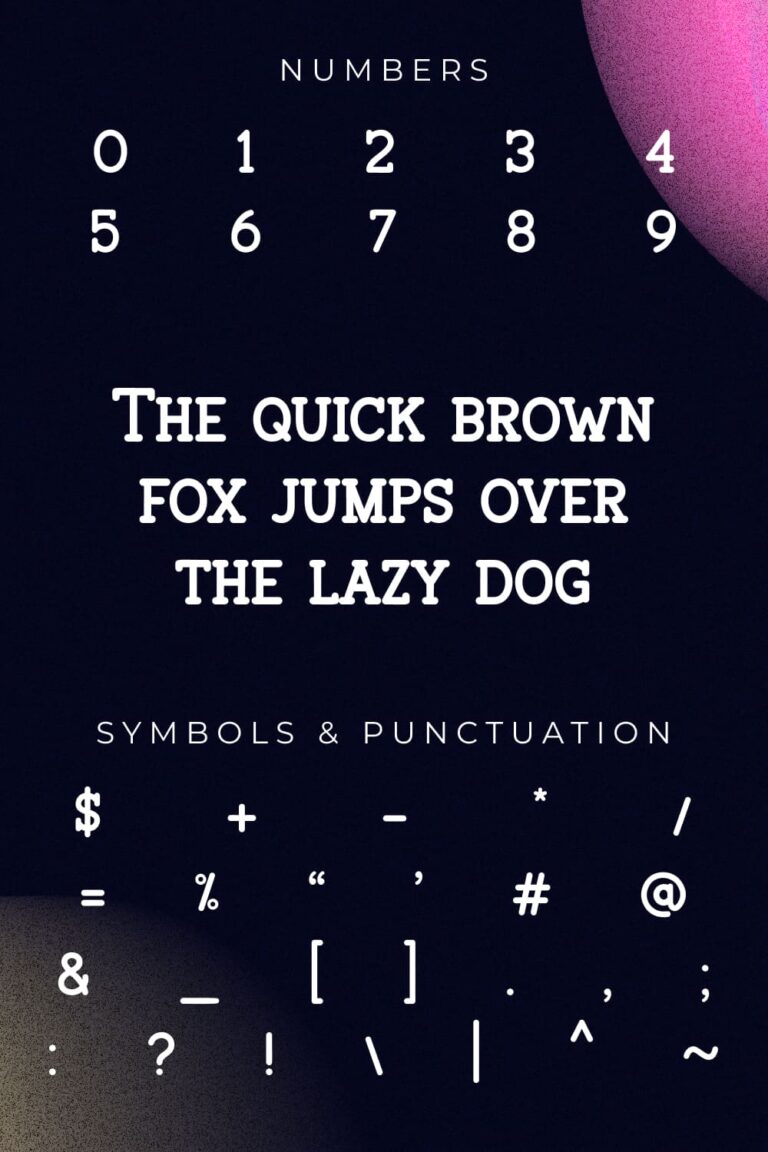 Fecund Slab Sans Serif Font – MasterBundles