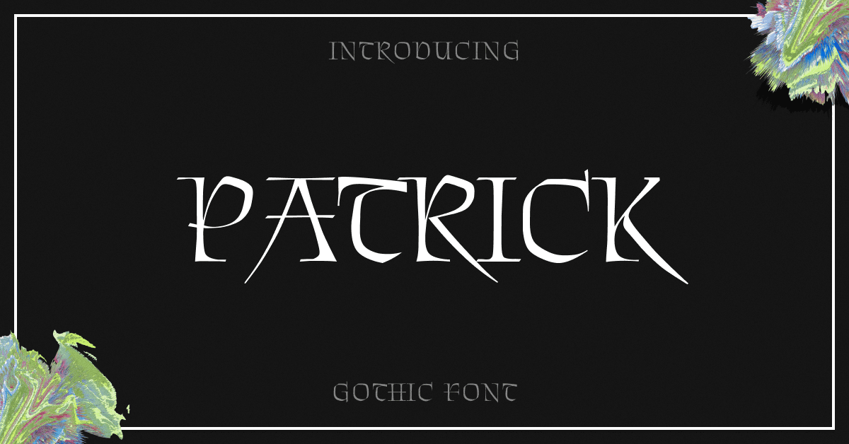 Free Patrick Font