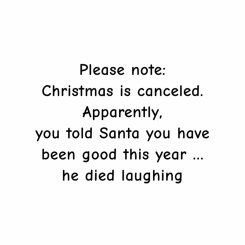 Free Postcard: Christmas is Canceled – MasterBundles
