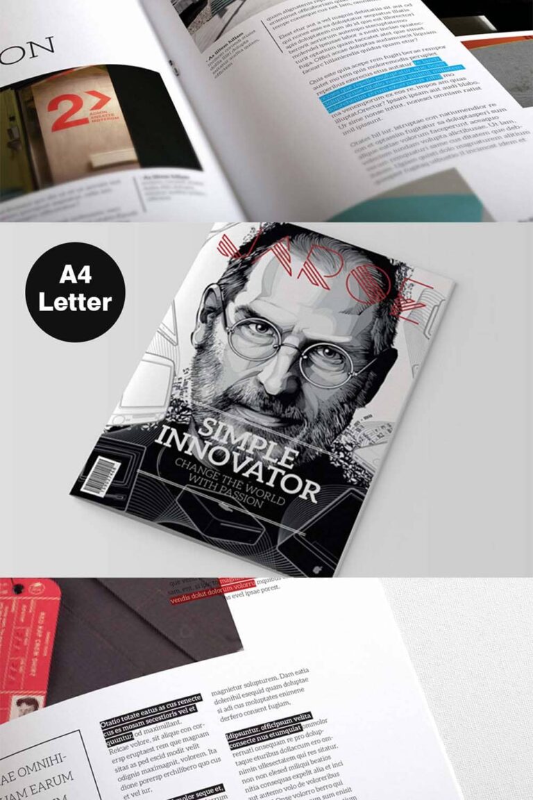InDesign Magazine Template – MasterBundles