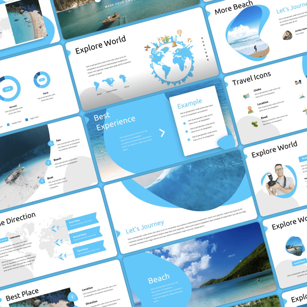 Serdavos - Traveling Powerpoint Template – MasterBundles