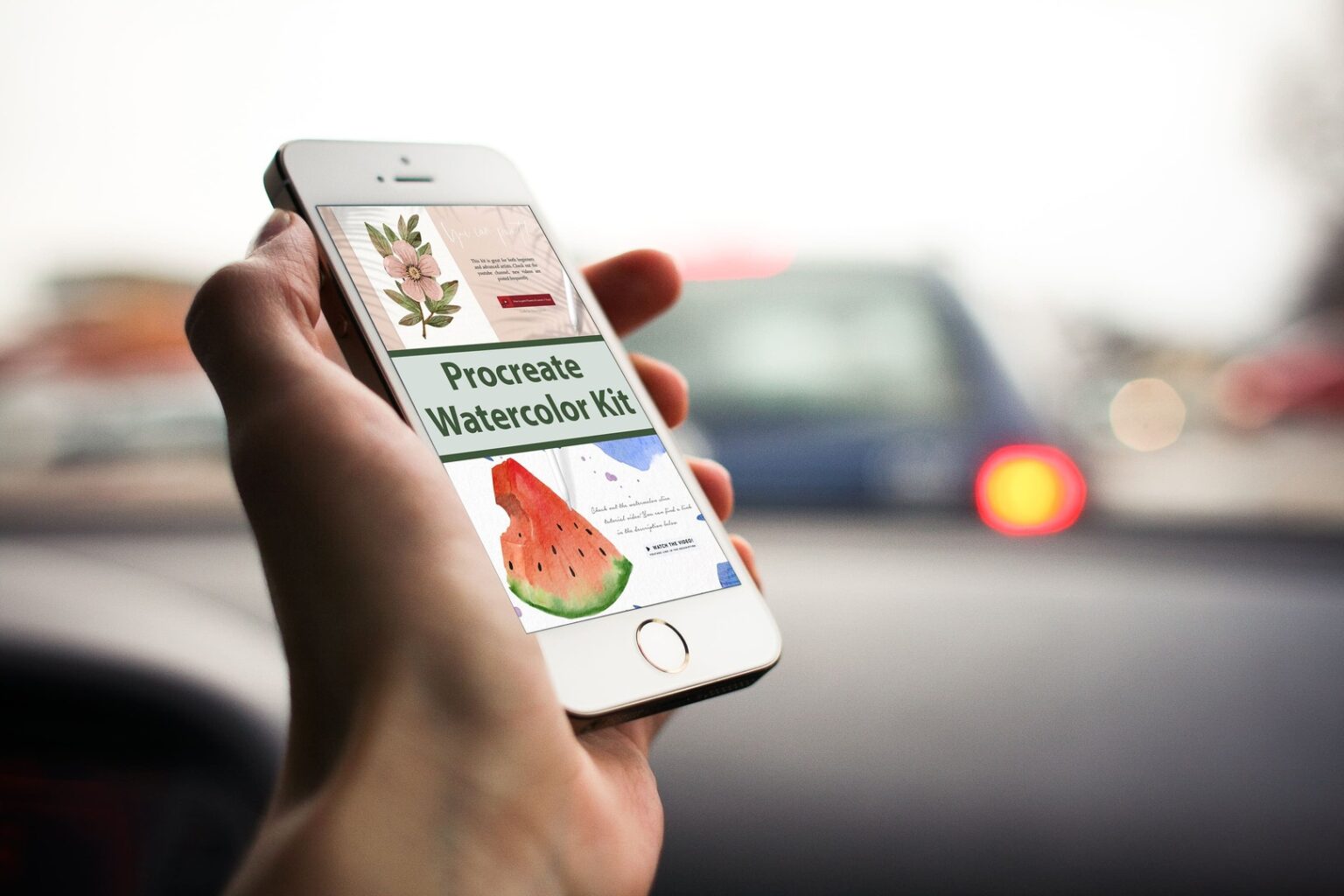 Procreate Watercolor Kit – MasterBundles