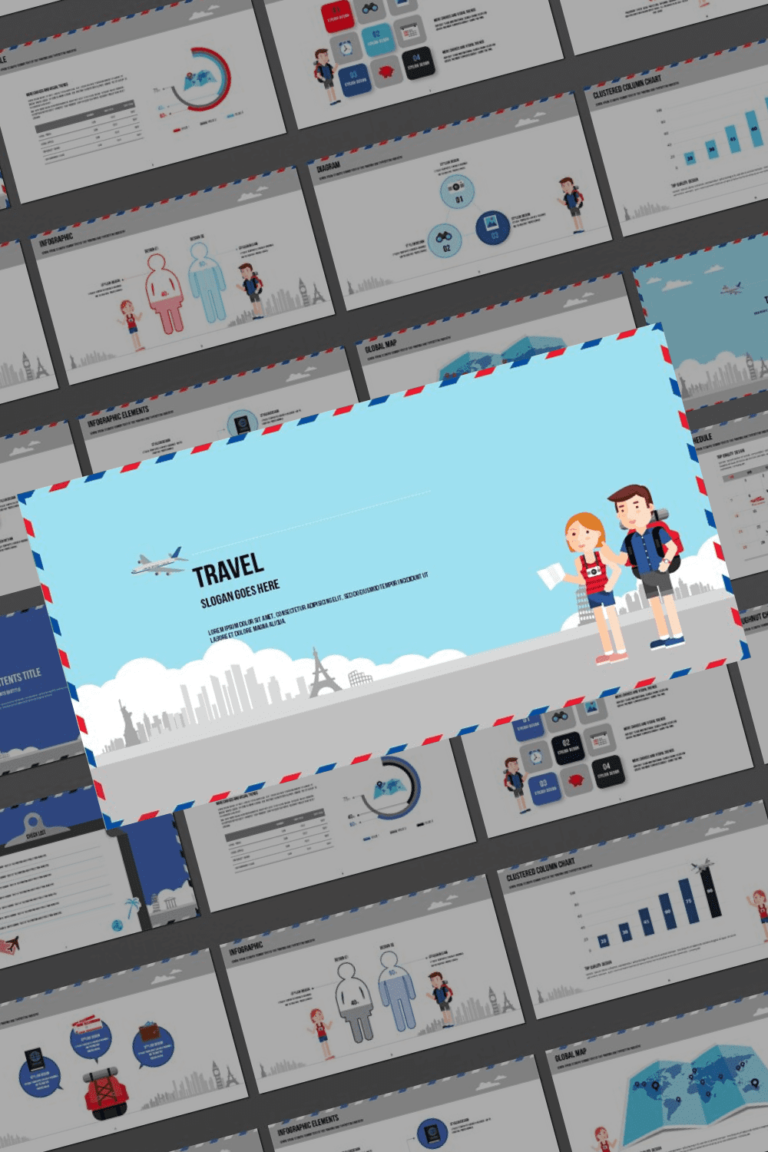 Travel Presentation Template – MasterBundles
