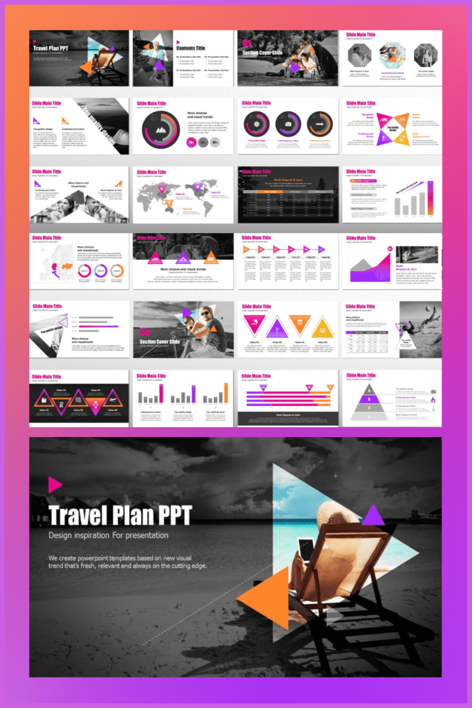 Travel Plan PPT – MasterBundles