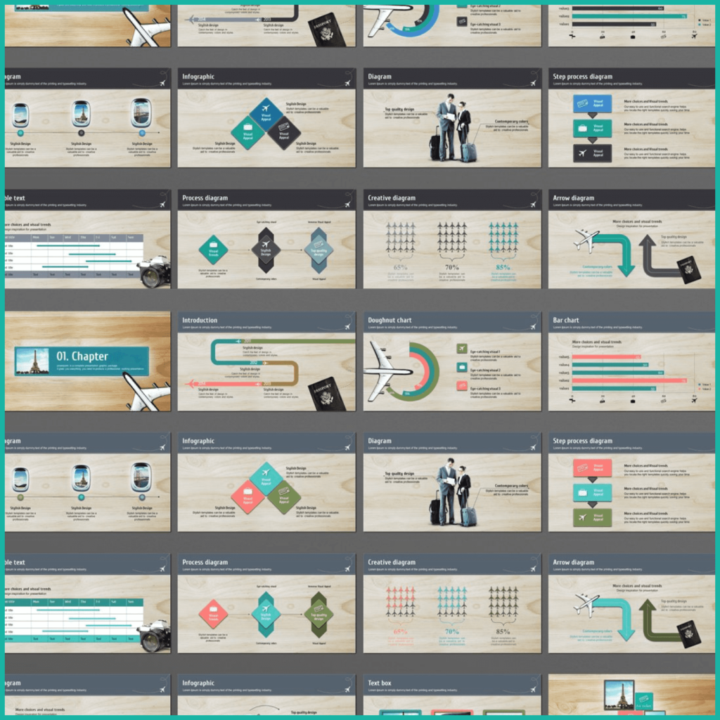 Travel Presentation Template – MasterBundles