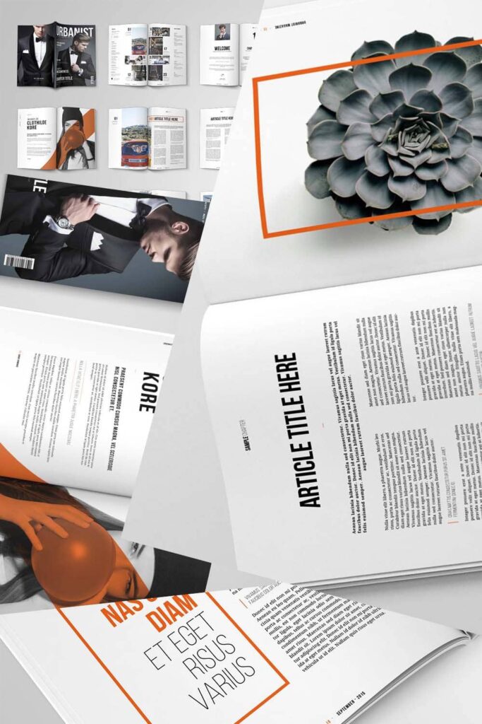 Urbanist Magazine InDesign Template – MasterBundles