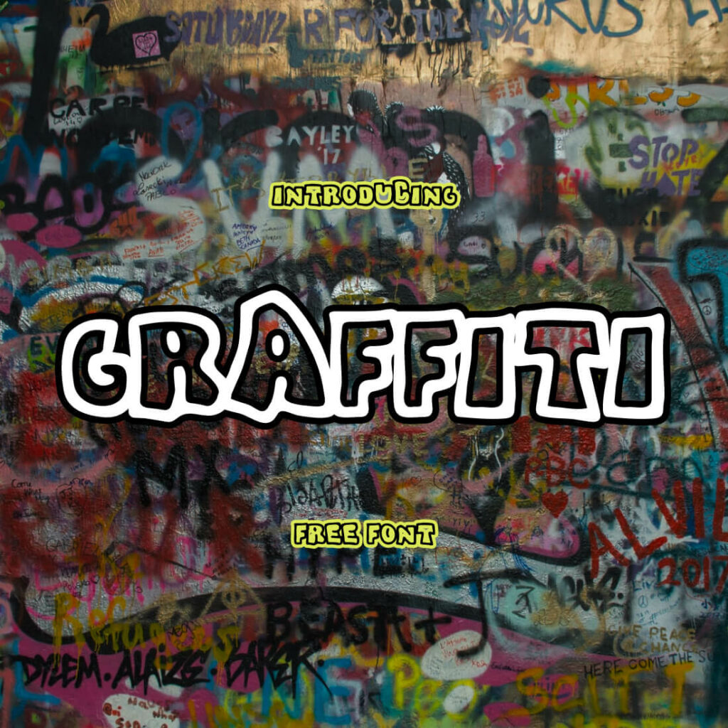 Graffiti Free Font – MasterBundles
