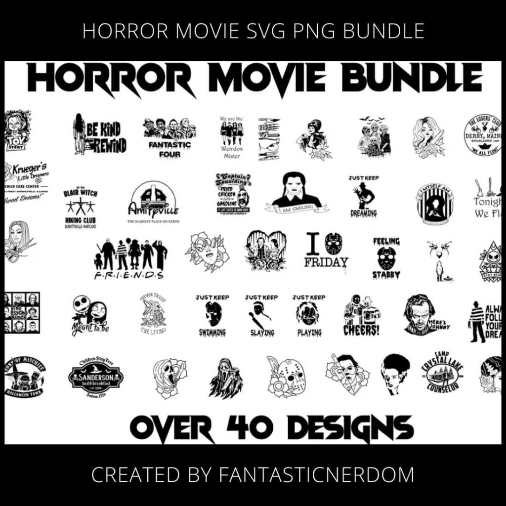 Michael Myers SVG Bundle Files – MasterBundles
