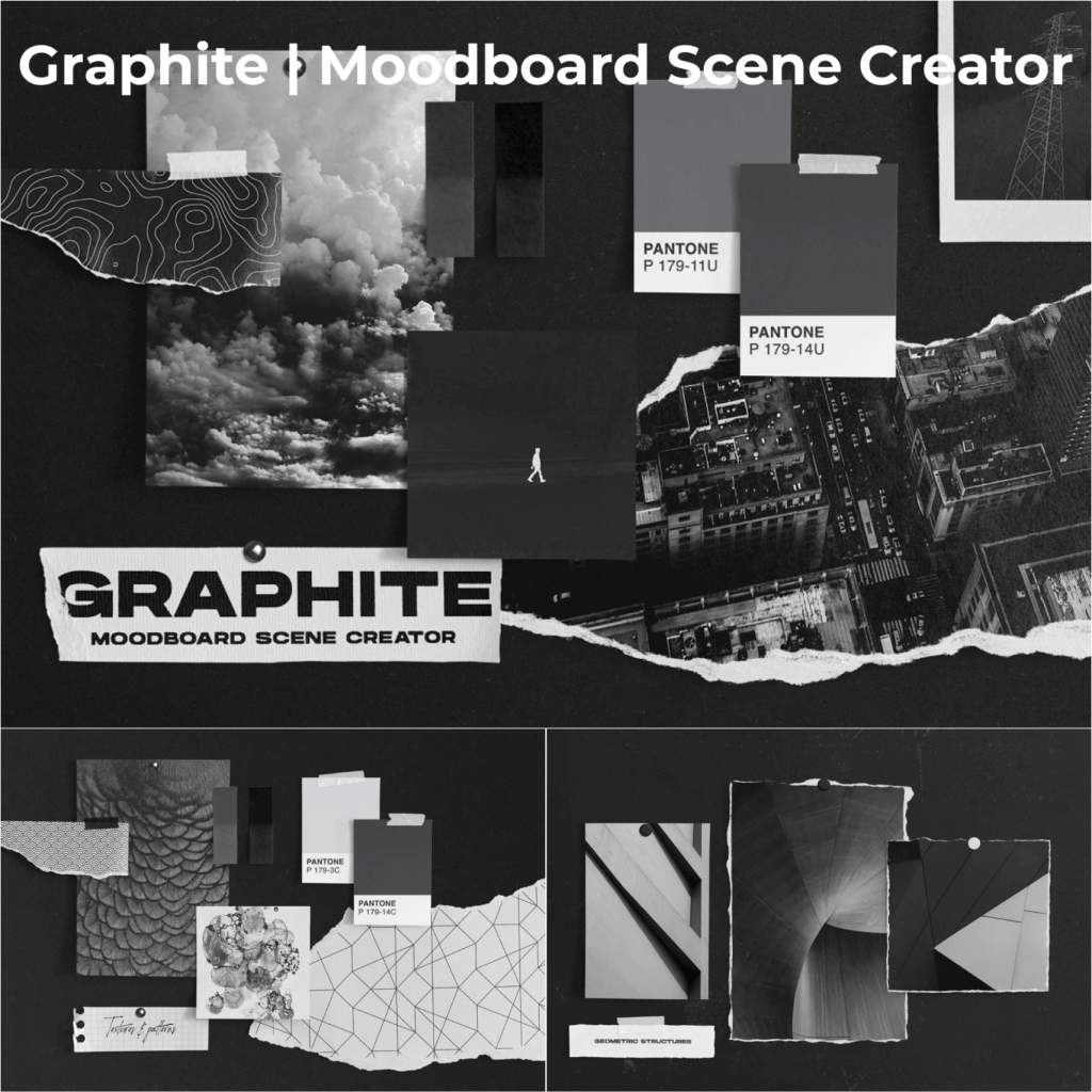 Graphite | Moodboard Scene Creator – MasterBundles