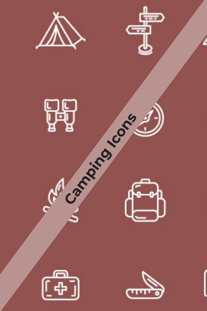 Camping Icons – MasterBundles