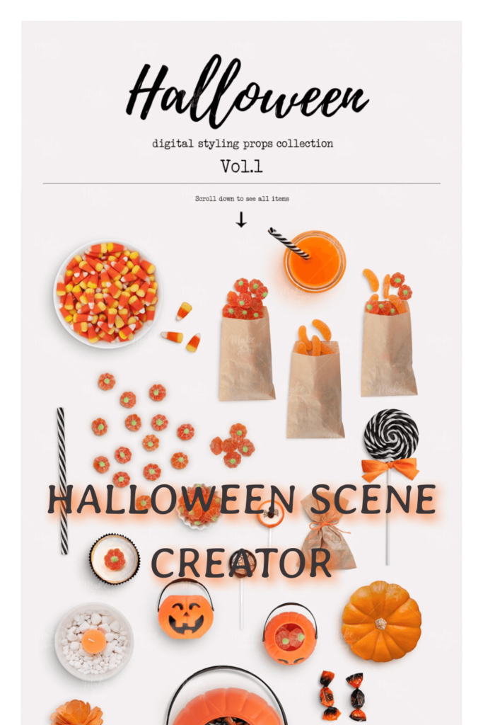 Halloween Scene Creator – MasterBundles
