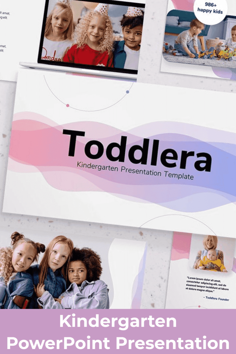 Kindergarten PowerPoint Presentation – MasterBundles