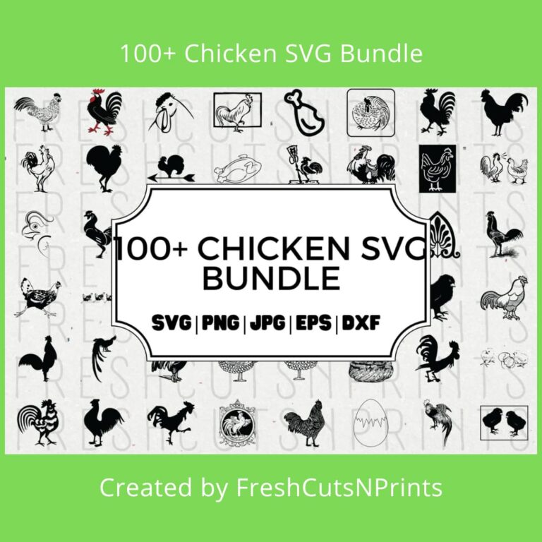 100+ Chicken SVG Bundle – MasterBundles