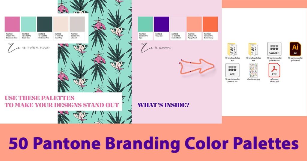 50 Pantone Branding Color Palettes – MasterBundles
