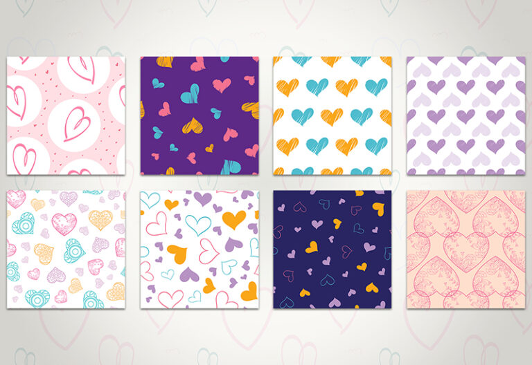 214+ Lovely Seamless Vector Patterns Bundle – MasterBundles