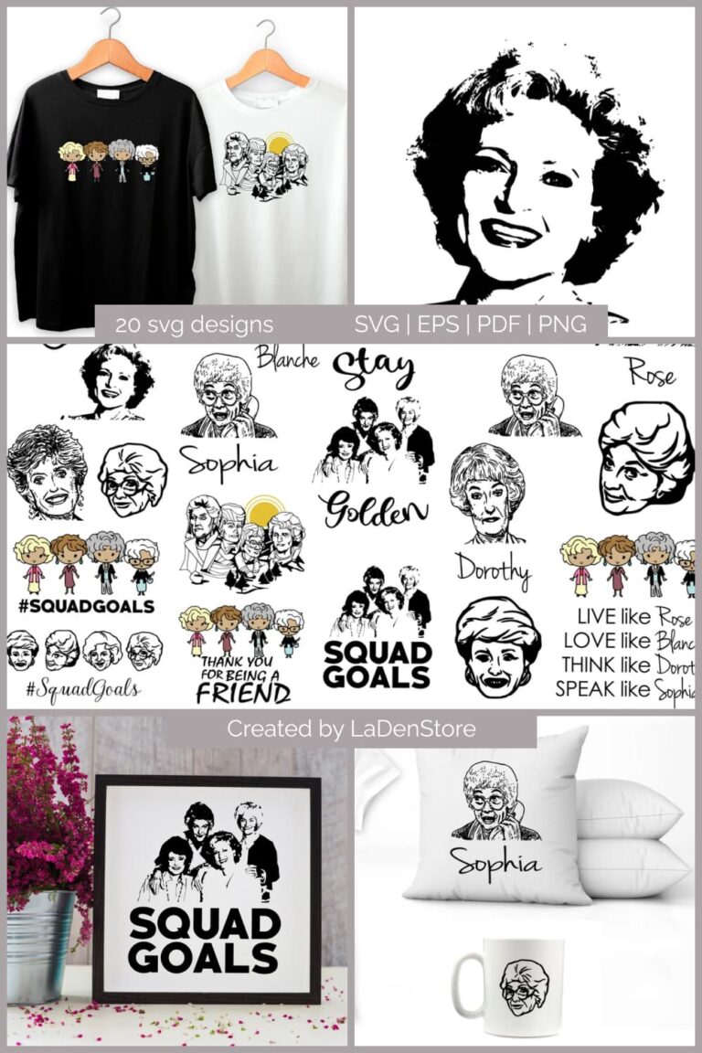 20 Golden Girls SVG Designs – MasterBundles