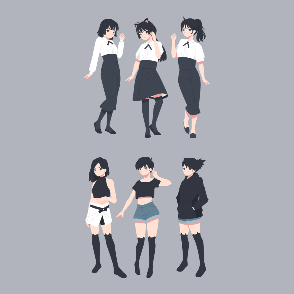 Anime SVG Collection – MasterBundles