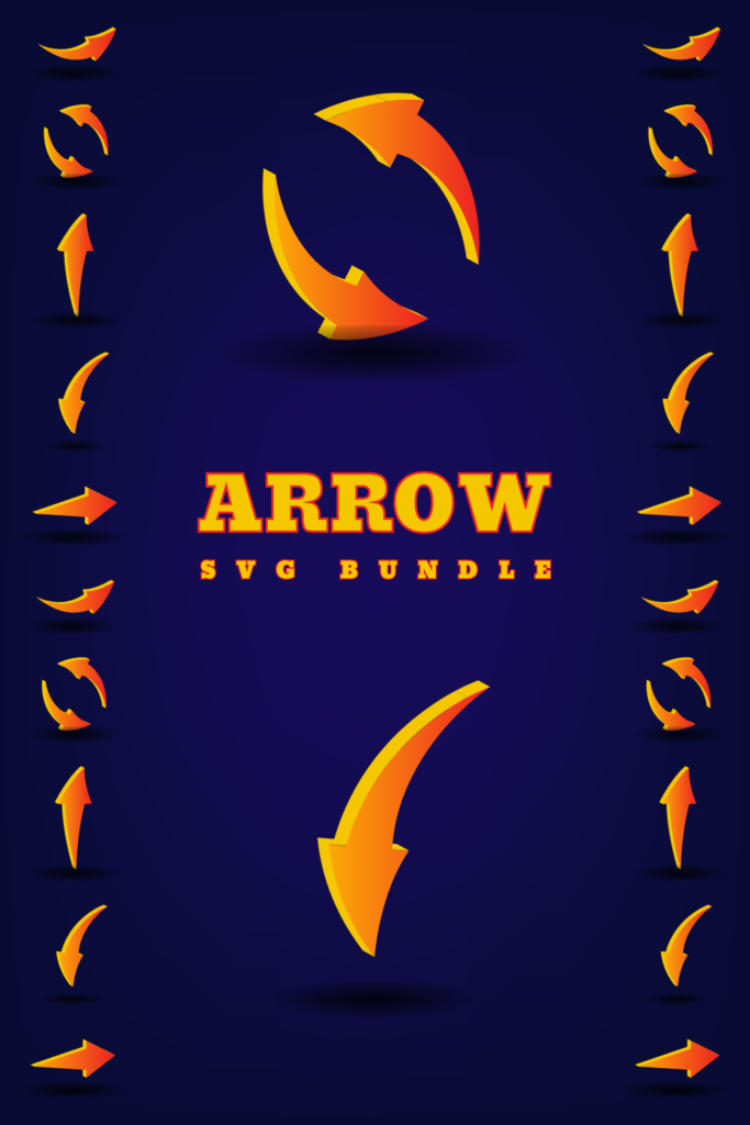 Arrow SVG Files Pack – MasterBundles