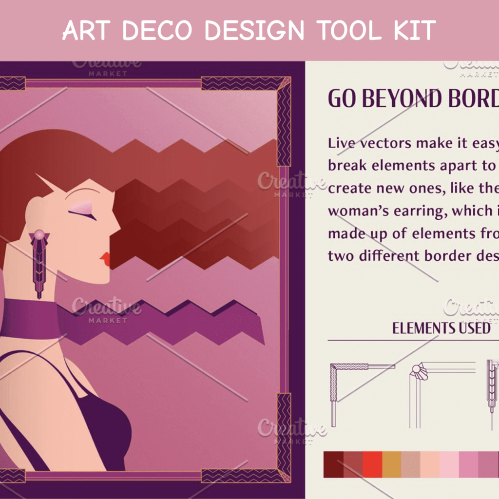 Art Deco Design Tool Kit – MasterBundles