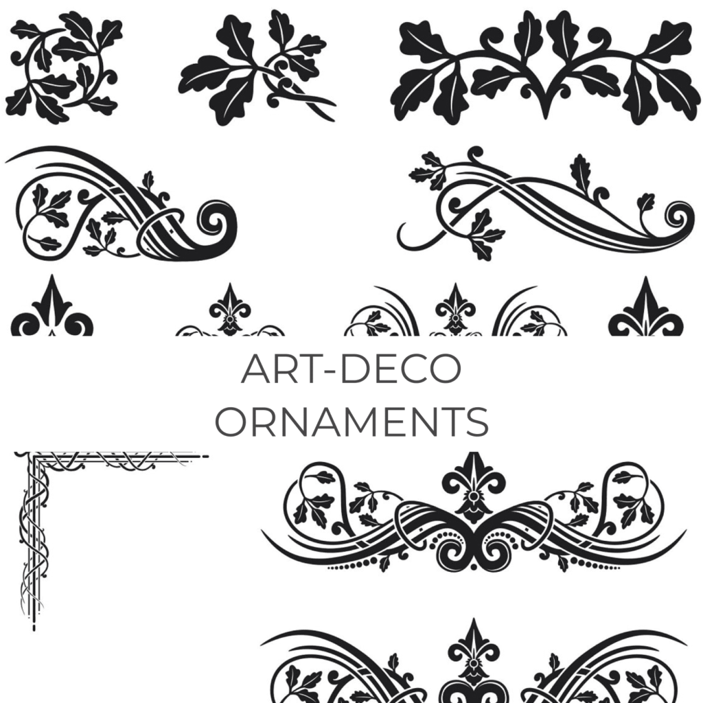 Art-Deco Ornaments – MasterBundles