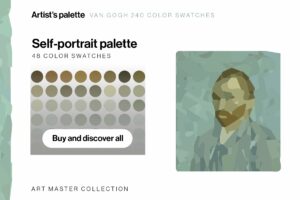 Van Gogh 240 Color Swatches Palette – MasterBundles