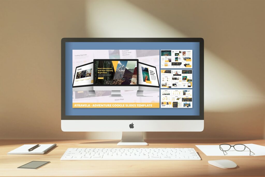 Atravela - Adventure Google Slides Template – MasterBundles