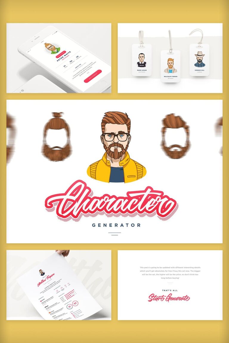 Character Generator | Master Bundles