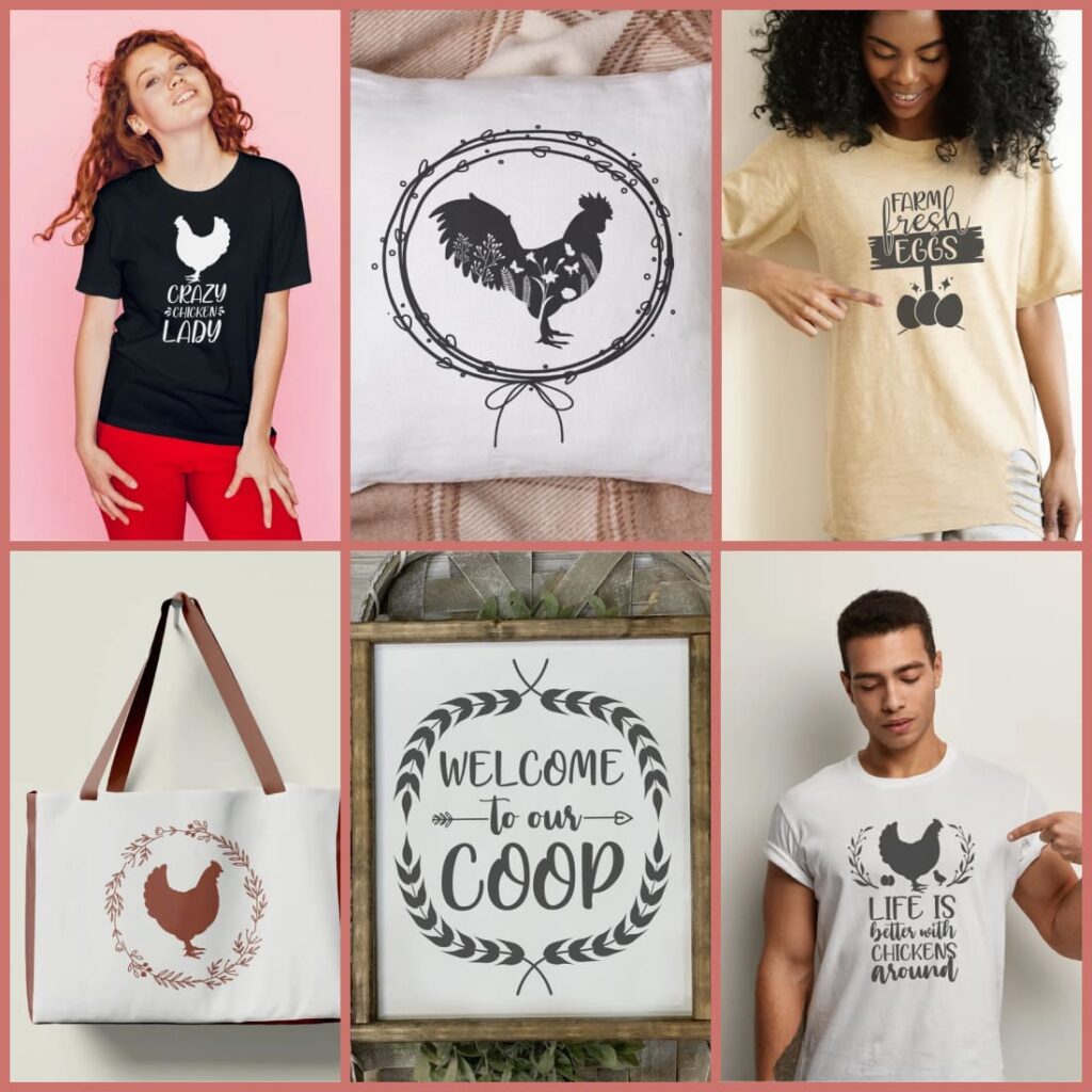 Chicken SVG Bundle Hand Drawn – MasterBundles