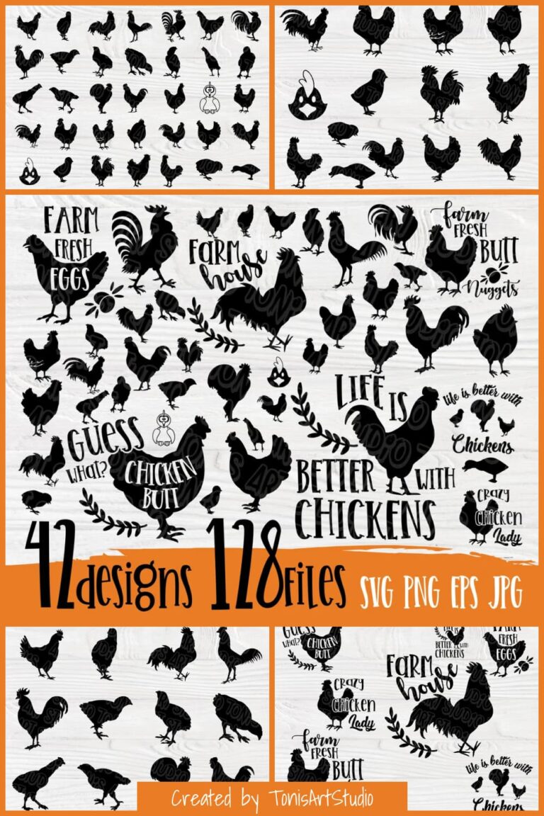 Chicken SVG Cut File_Chicken Bundle – MasterBundles
