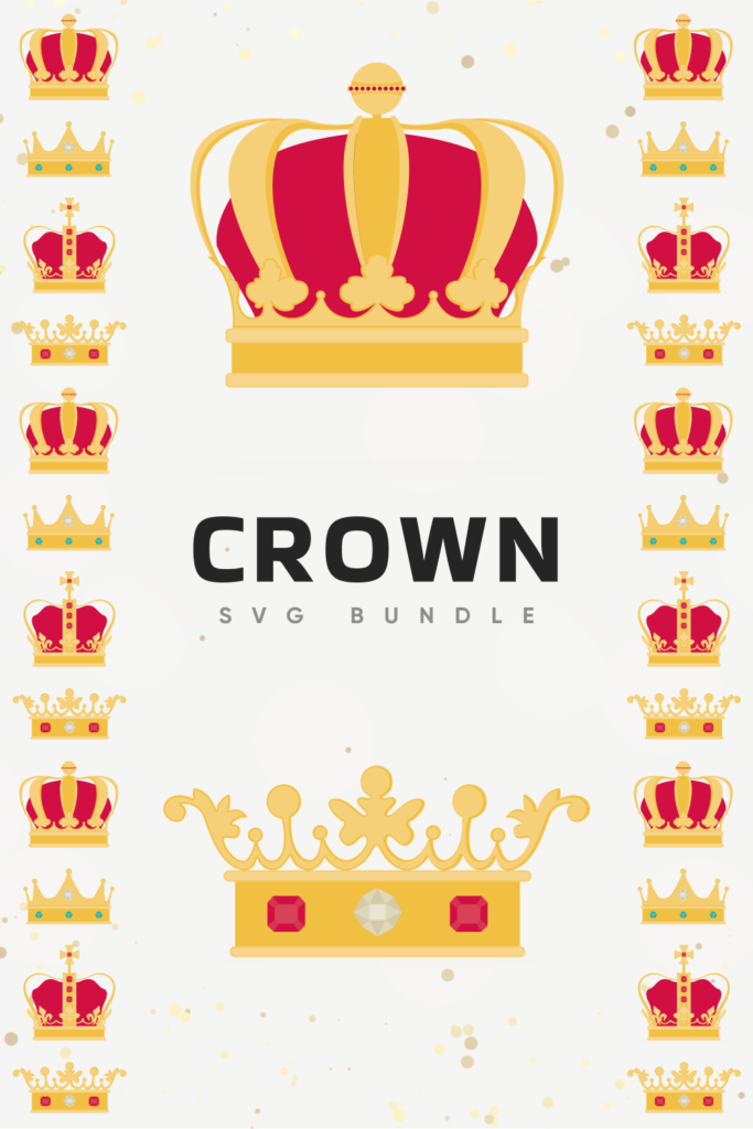 Crown SVG Files Pack – MasterBundles