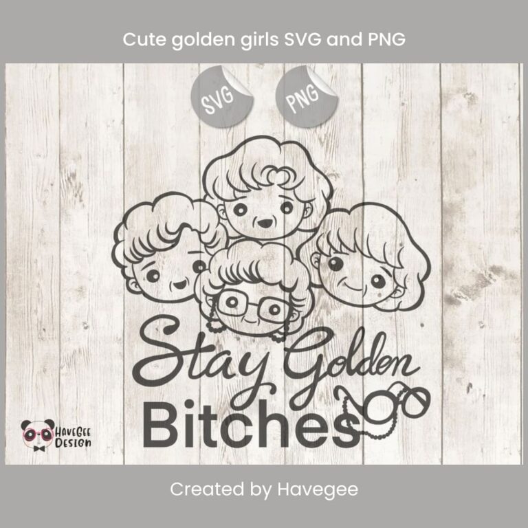 Golden Girls SVG Files – MasterBundles
