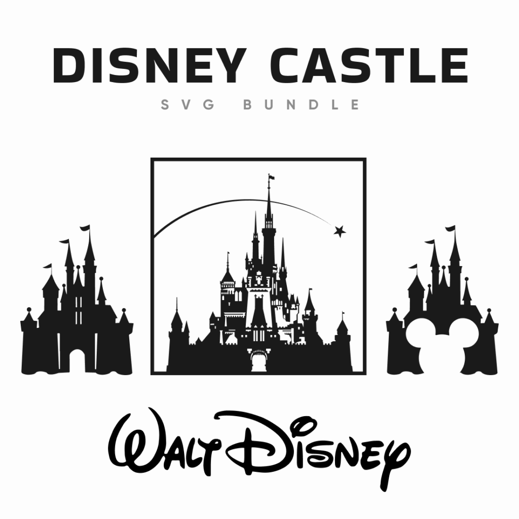 51 Disney Castle Silhouettes SVG – MasterBundles