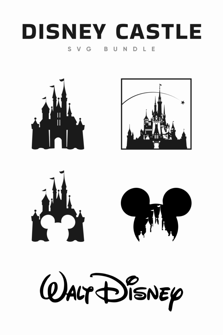 Disney Castle SVG Files – MasterBundles