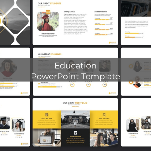 Education PowerPoint Template – MasterBundles