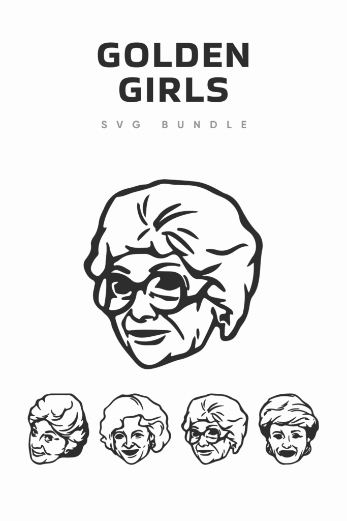 Golden Girls SVG Files – MasterBundles