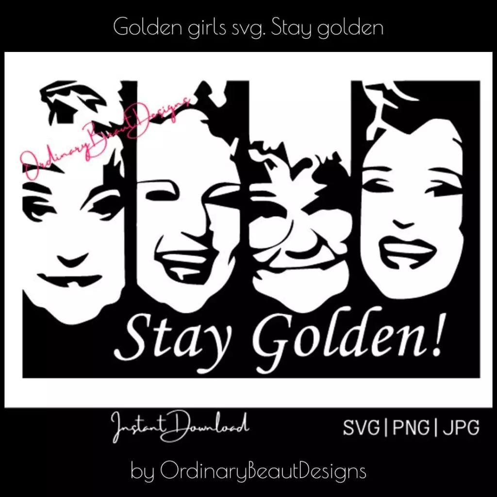 Golden Girls SVG Files – MasterBundles