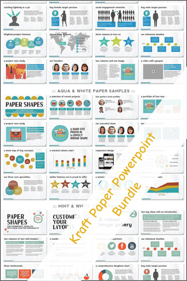 Kraft Paper Powerpoint Bundle – MasterBundles