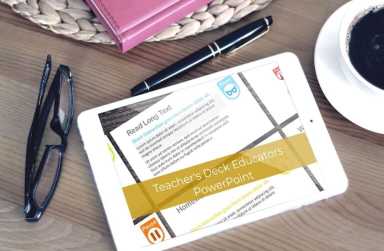 Teacher's Deck Educators PowerPoint – MasterBundles