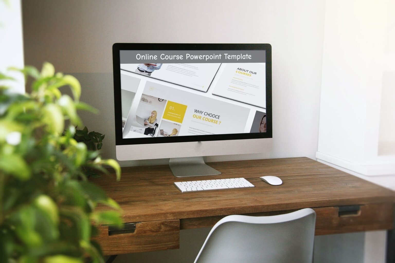 Online Course Powerpoint Template – MasterBundles