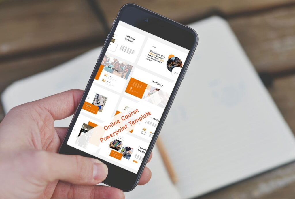 Online Course Powerpoint Template – MasterBundles